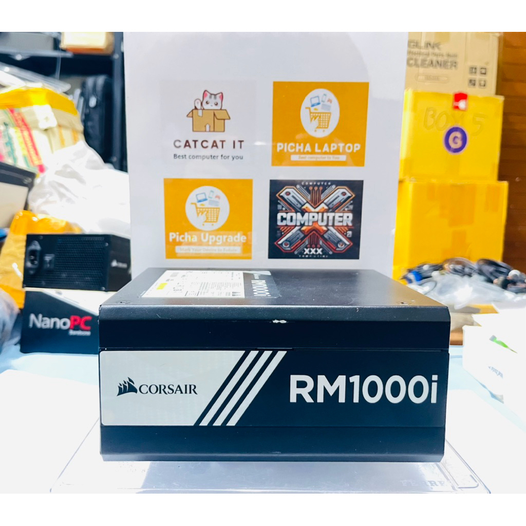 PSU Corsai RM1000i มือสอง ไม่มีสายใช้งานได้ปกติ | Shopee Thailand