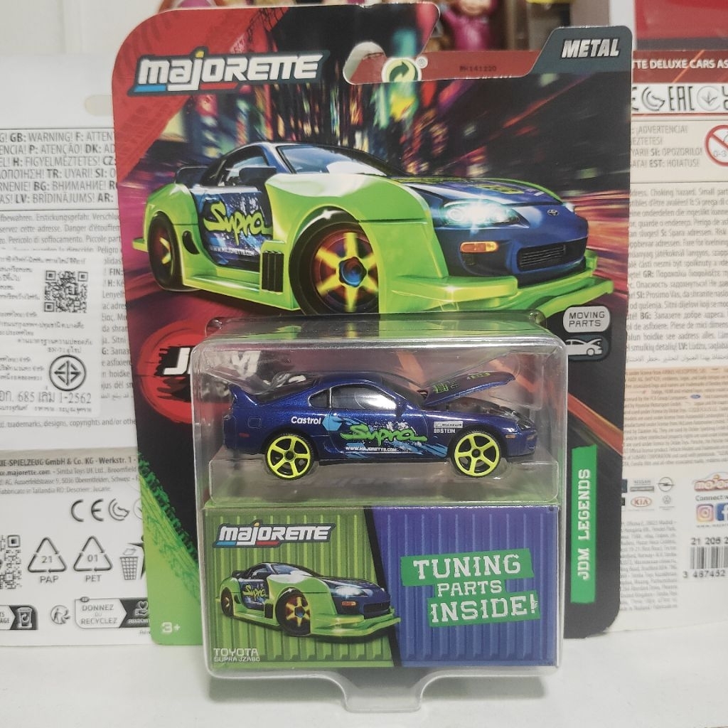 Majorette JDM Legends Tuning Toyota Supra JZA80 | Shopee Thailand