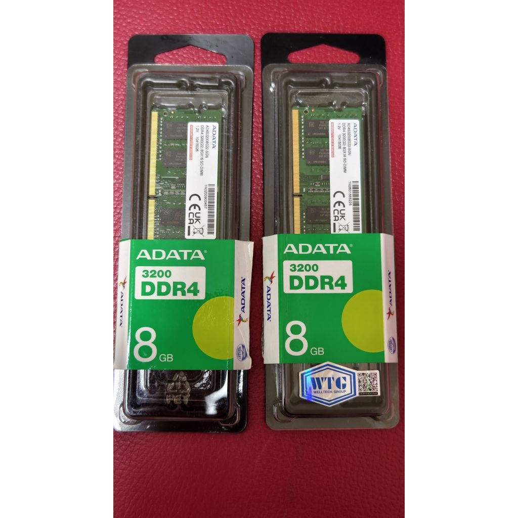 แรมโน๊ตบุ๊ค ddr4 3200 8g adata | Shopee Thailand