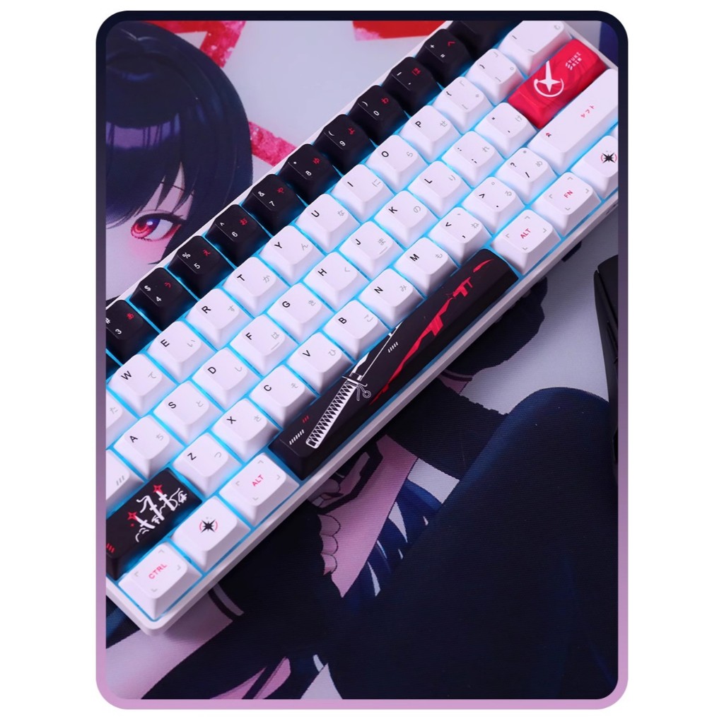 Yuki Aim คีย์แคป สวยยมากๆๆ keycap OEM Profile ใช้ได้กับ Wooting ...