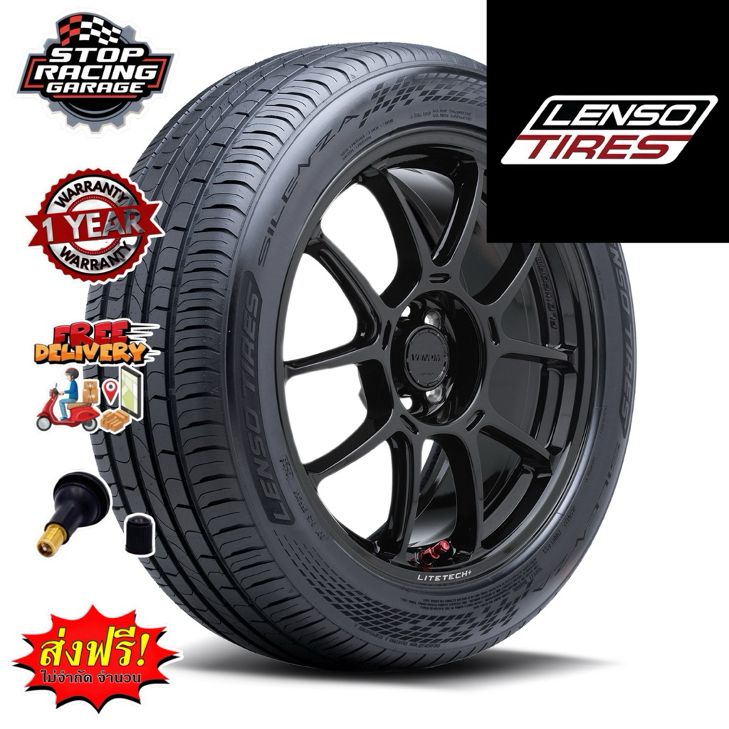 LENSO TIRES SILENZA ยางไทย ปี2025 รับประกัน 1 ปี ส่งฟรีทุกเส้น | Shopee Thailand