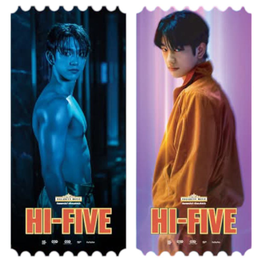 ตั๋ววิบวับ ตั๋วสะสม Hi Five โคตรพลังคนอัปเกรด แท้จาก SF Cinema ...