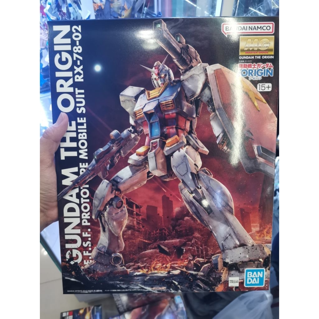 🇹🇭พร้อม ส่ง MG Origin rx-78-02 กล่อง ไม่ คม | Shopee Thailand