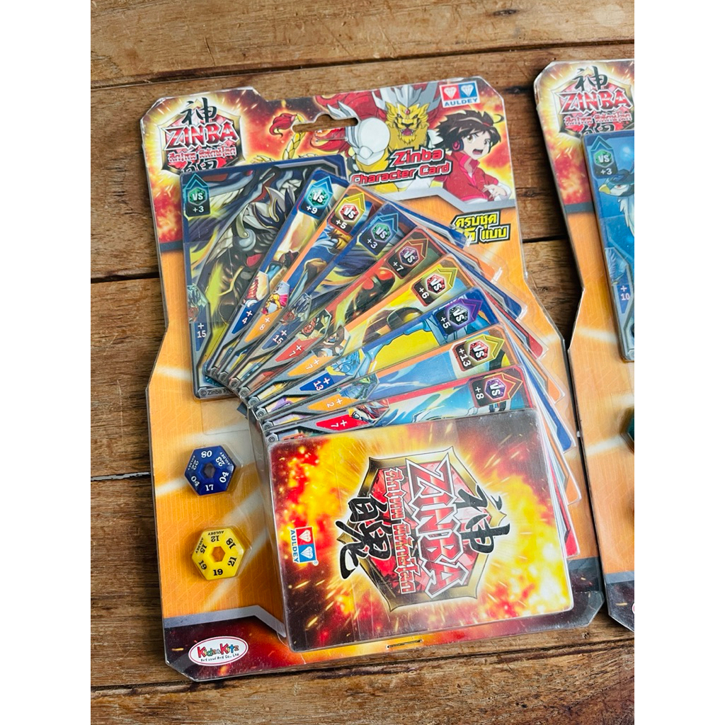 💥ลิมิเต็ด💥 Zinba Trick Card 🔥ชุดเซ็ตการ์ดซินบ้า การ์ดต่อสู้ รุ่นพิเศษ 🔥 ...
