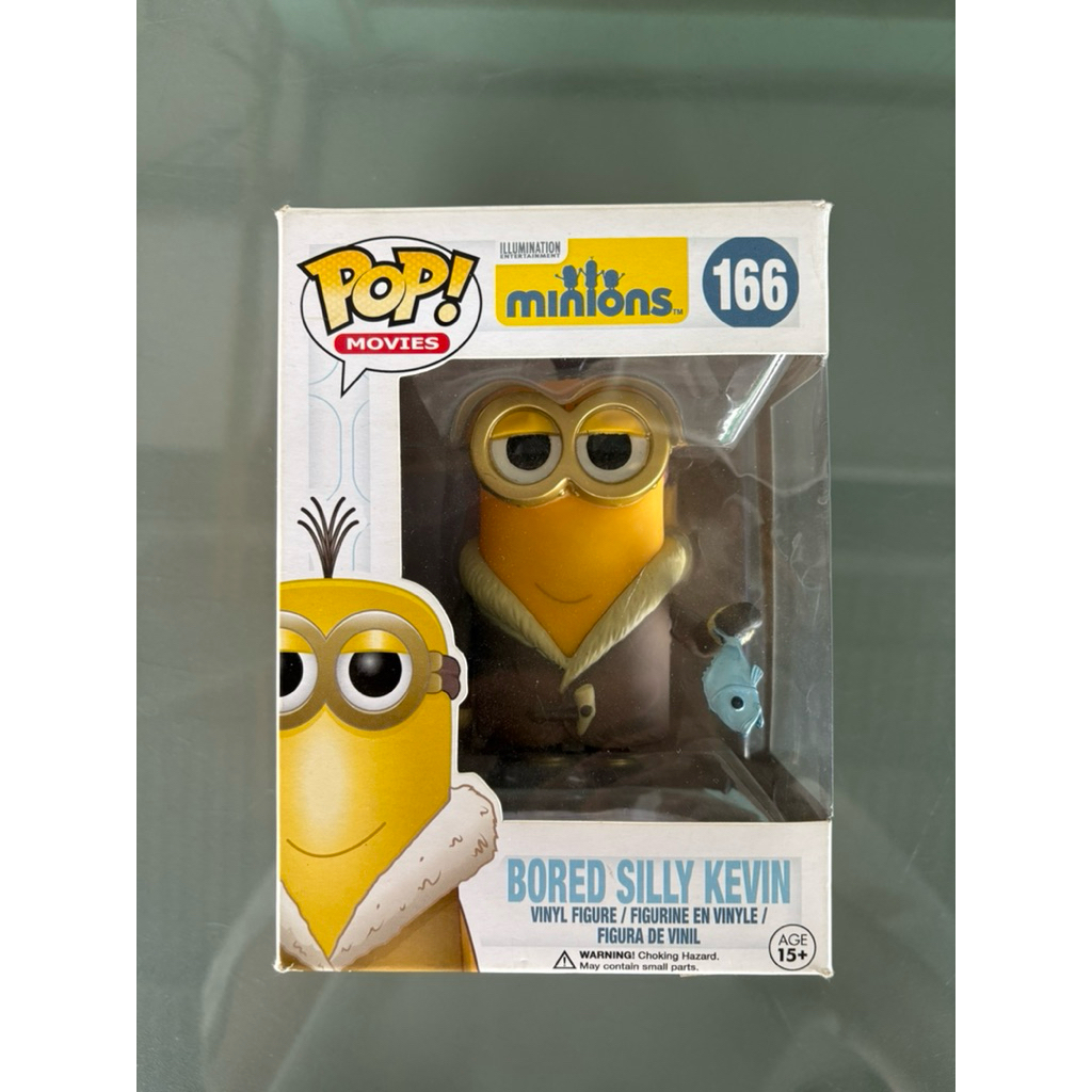 Funko Pop Bored Silly Kevin Minion Despicable Me 166 กล่องมีรอยยับ ...