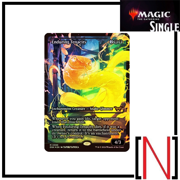 [MTG][Single][DSK] Enduring Tenacity ระดับ Mythic [ภาษาอังกฤษ] | Shopee ...