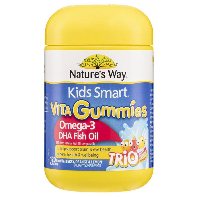 Nature's Way Kids Smart Vita Gummies Omega-3 120 Gummies | Shopee Thailand