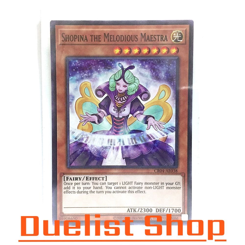 Shopina the Melodious Maestra (N) Monster Light Level7 [Fairy/Effect ...