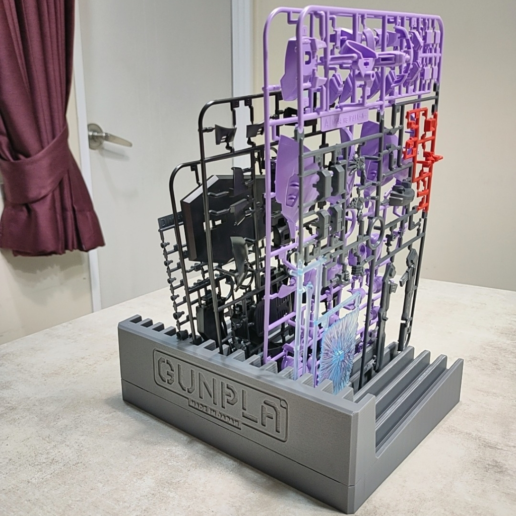 Gunpla Runner Stand ฐานวางแผงรันเนอร์ แผงต่อกันพลา GUNDAM 15 ช่อง [3D ...