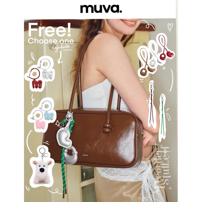 พร้อมส่ง💖MUVA new collection📍💖(โค้ดลด30% สูงสุด1,000฿) new boston แท้ ...