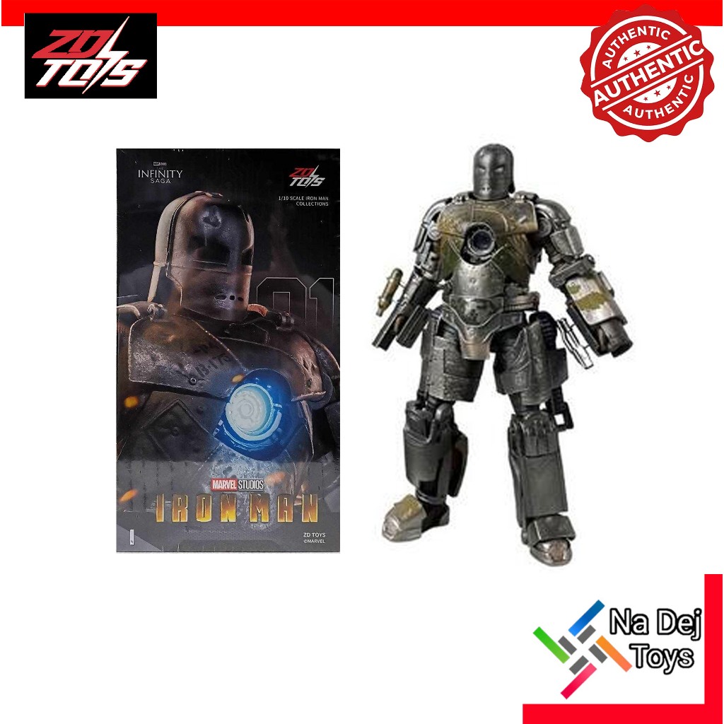 ZDToys Iron Man Mk.1 1/10 Figure แซดดีทอยส์ ไอรอนแมน มาร์ค 1 ขนาด 1/10 ...