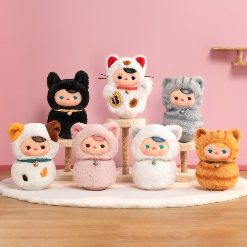 ️พร้อมส่ง️ PUCKY Roly Poly Kitty Series ตุ๊กตาไวนิล | Shopee Thailand
