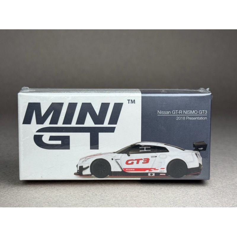 Nissan GT-R NISMO GT3 2018 Presentation #327 Scale 1:64 ยี่ห้อ Minigt ...