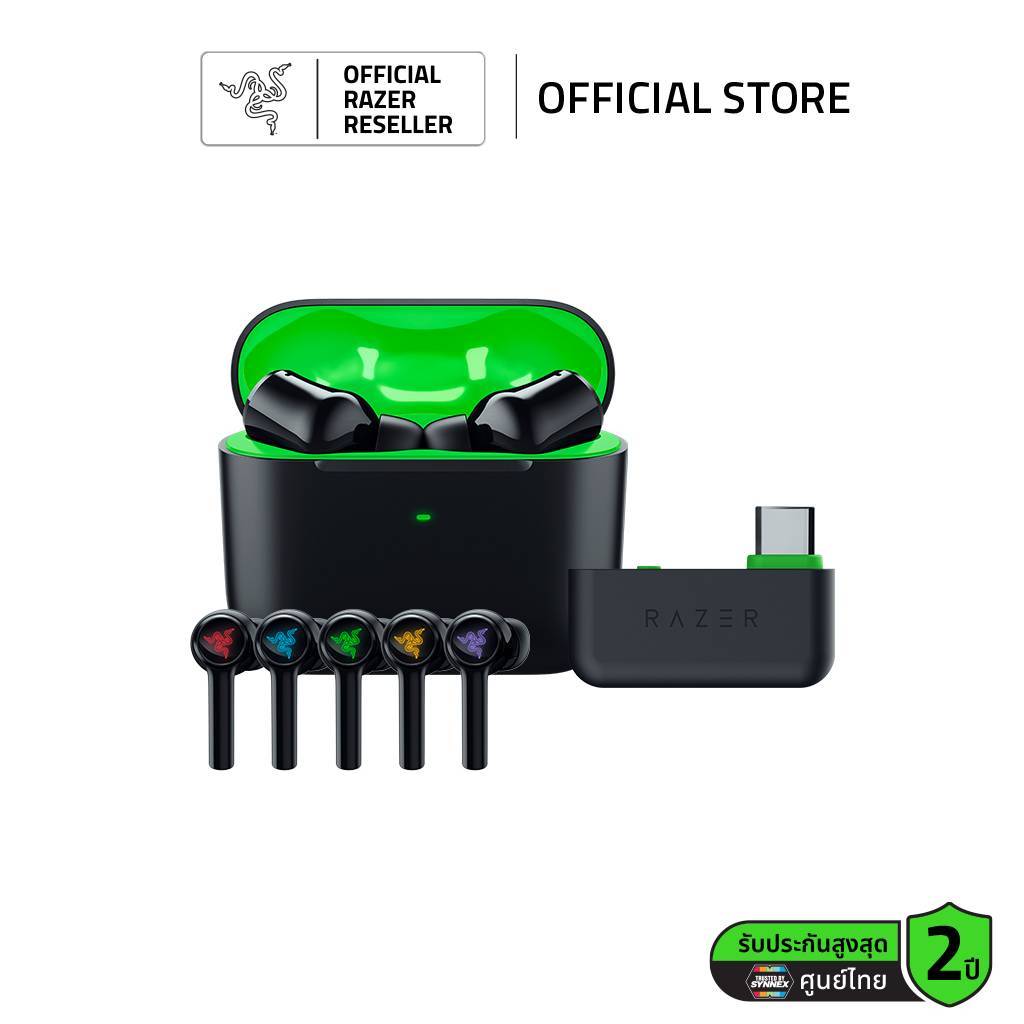 Razer Hammerhead Hyperspeed- Xbox (GEN3) หูฟังเกมมิ่งไร้สาย เชื่อมต่อ ...