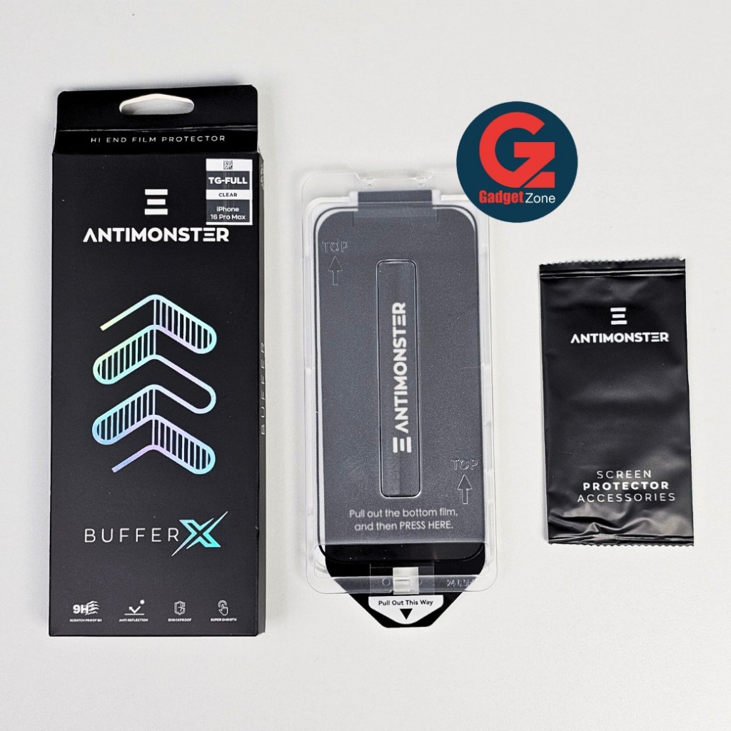 Antimonster Buffer X ฟิล์มกระจก สำหรับ iPhone 17 l 16 l 15 | 14 series ...