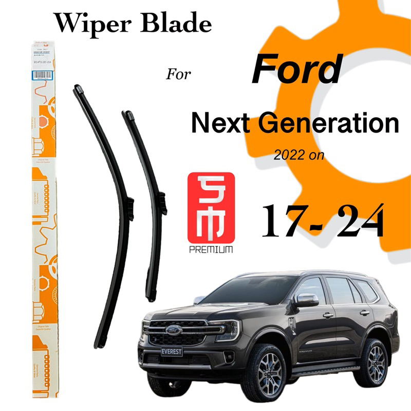 ใบปัดน้ำฝน ตรงรุ่นรถ สำหรับรถ Ford Next Generation รุ่น Premium ปี 2022 ...