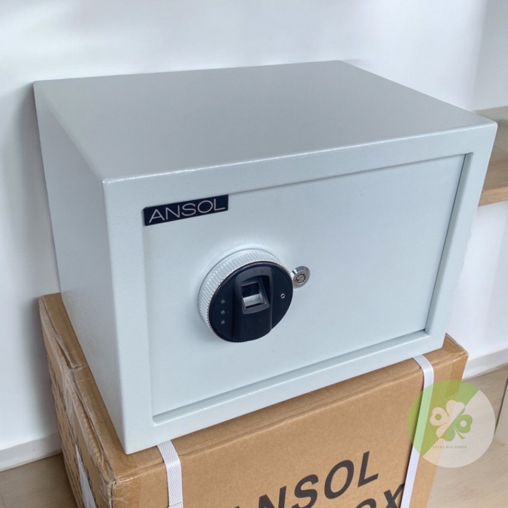 ตู้เซฟสแกนนิ้วมือ ANSOL รุ่นนิยมขายดี มี2 สีขนาด 35x25x25 cm | Shopee ...