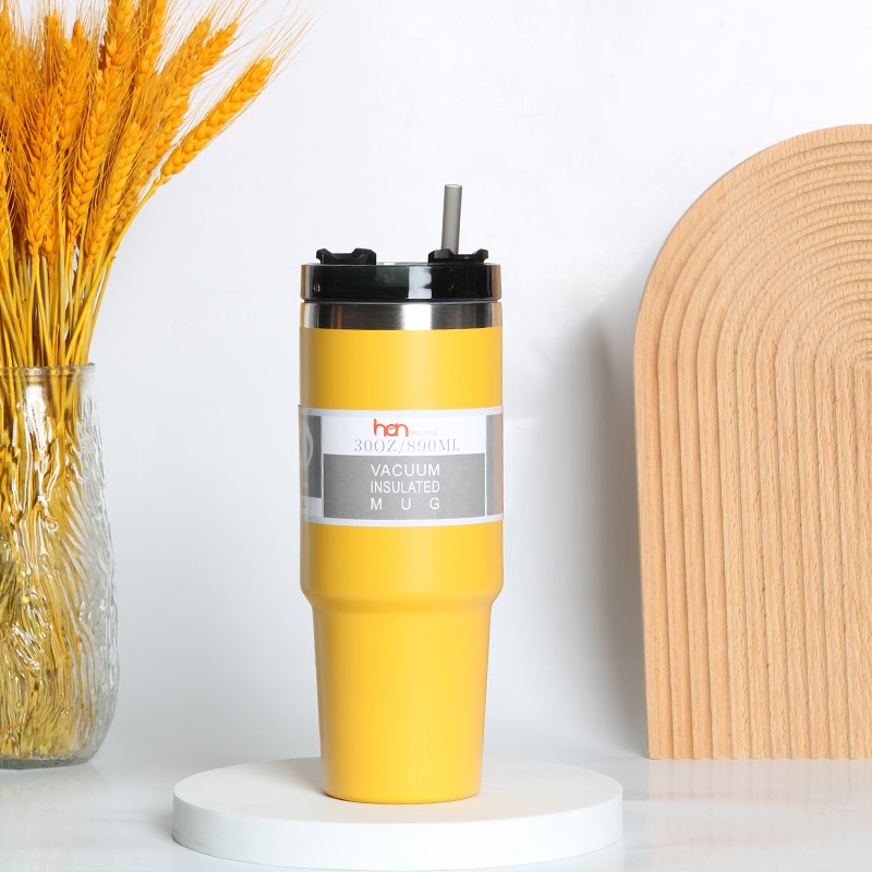 HAN แก้วเก็บความเย็น 30oz 890ml สแตนเลสแท้ รับประกันไอน้ำไม่เกาะแก้ว ขนาด 30ออนซ์ พร้อมส่งจากไทย ...