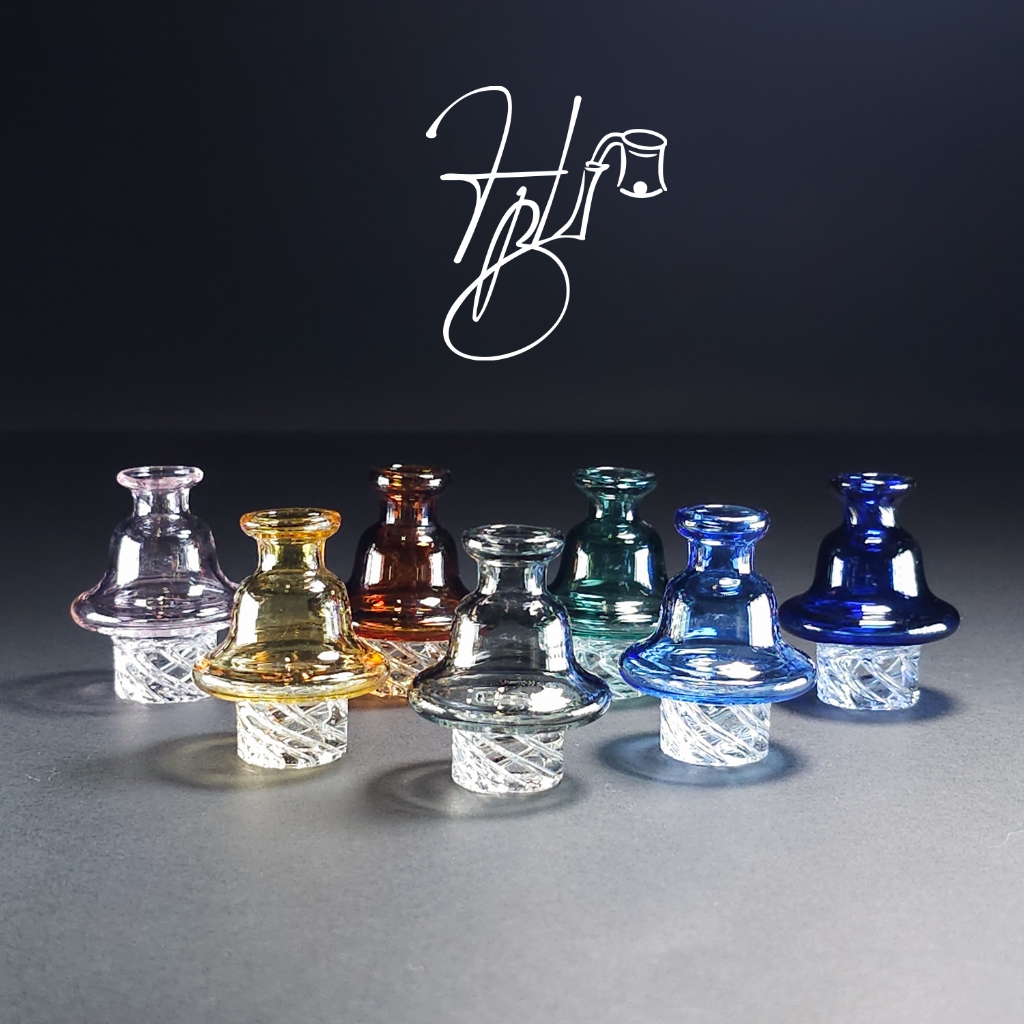 Carb Cap UFO Cyclone Colors for Quartz Banger , Dab rig, Wax/Dab ...