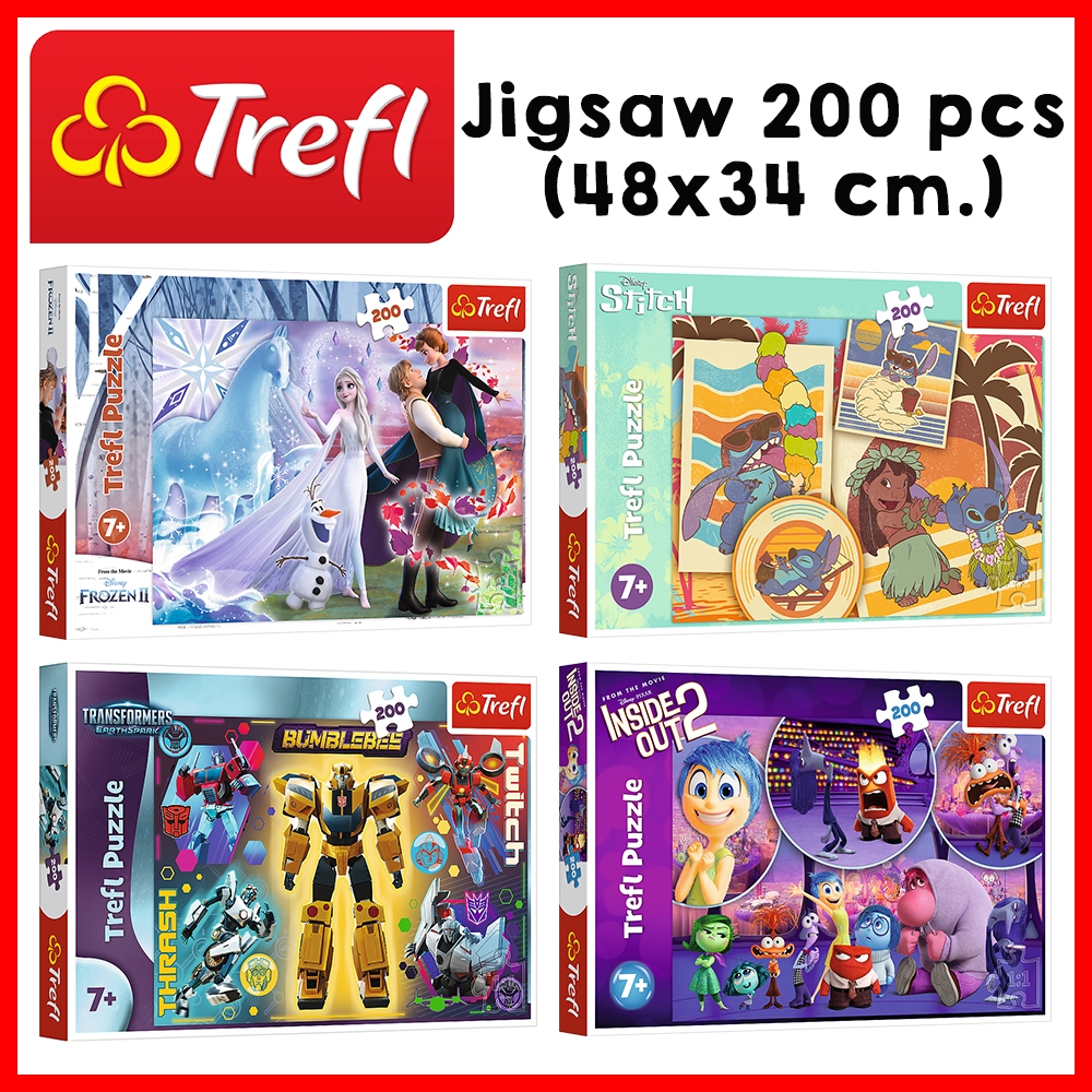 TREFL Jigsaw จิ๊กซอว์ การ์ตูน ดิสนี่ย์ จำนวน 200 ชิ้น Disney Frozen ...
