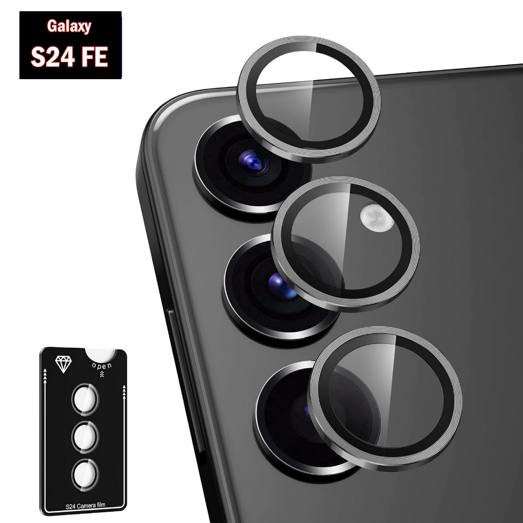 กันรอยกล้อง Samsung Galaxy S24 FE / S24FE กันรอยเลนส์กล้อง ที่ครอบเลนส์ ...