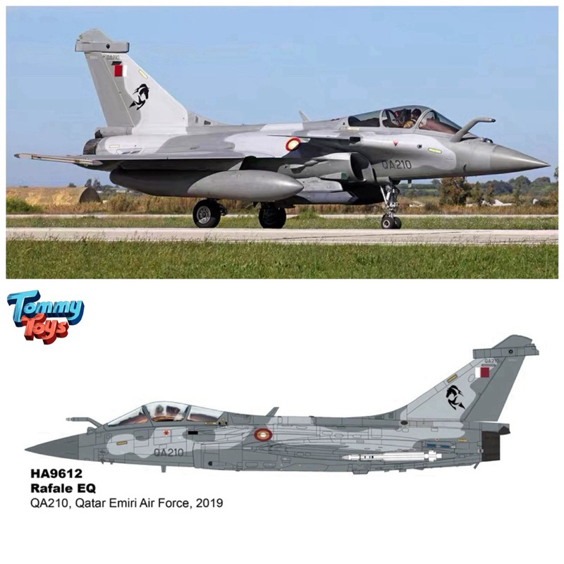 HOBBY MASTER HA9612 Rafale EQ QA210, Qatar Emiri Air Force, 2019 ...