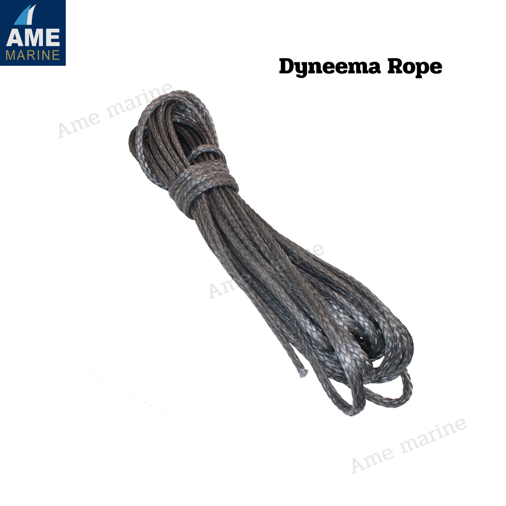Rope เชือกไดนีมา Dyneema rope Dark gray 6mm 8mm 10mm เชือกเรือ (ราคาขาย ...