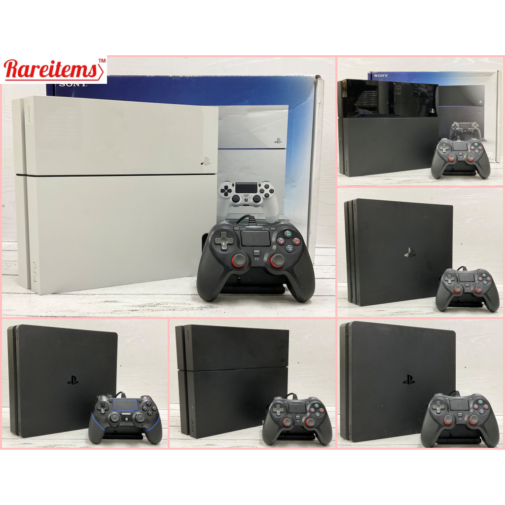 PS4 เครื่อง มือสอง รุ่น Fat / Slim / Pro ของแท้นำเข้าจากญี่ปุ่น ใช้ไฟไทยได้เลย แถมแผ่นเกม 1 แผ่น ...