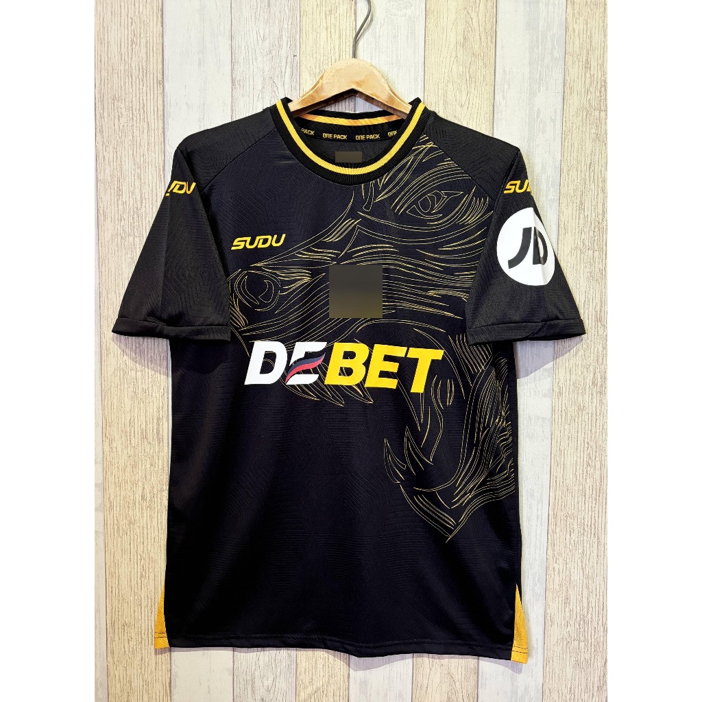 เสื้อฟุตบอล Wolverhamสีดำ ปีใหม่2024/2025 ผู้ใหญ่คุณภาพสูง เกรดAAA ...