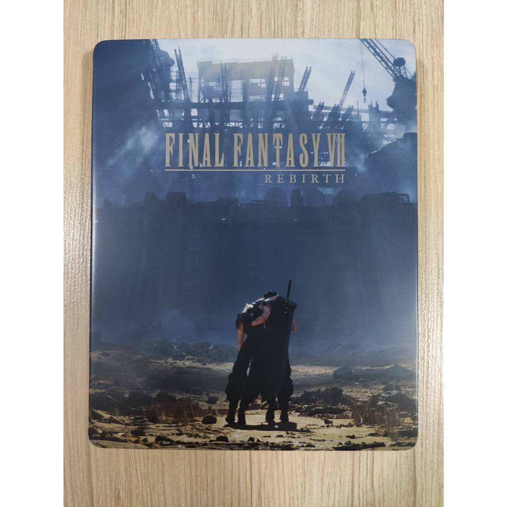 กล่องเหล็ก Final Fantasy FF 7 VII Rebirth steelbook RARE สภาพดี ไม่มี ...