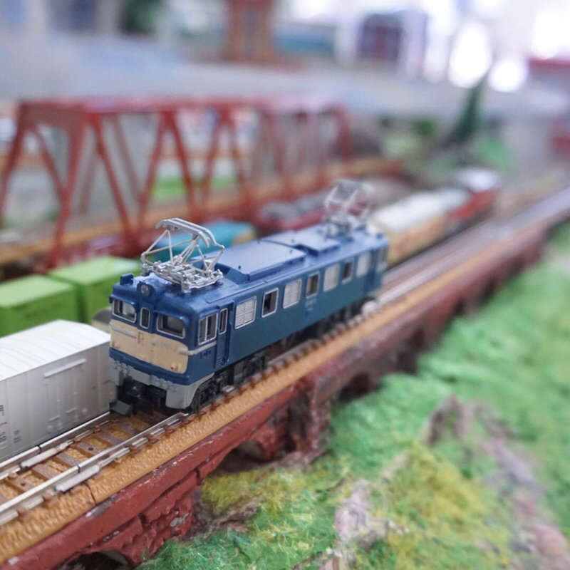 ส่งต่อโมเดลรถไฟ Tomix ED61 ขนาด N scale วิ่งปกติ มือสอง สภาพตามรูป แพทโทรกราฟ not original 1 ...