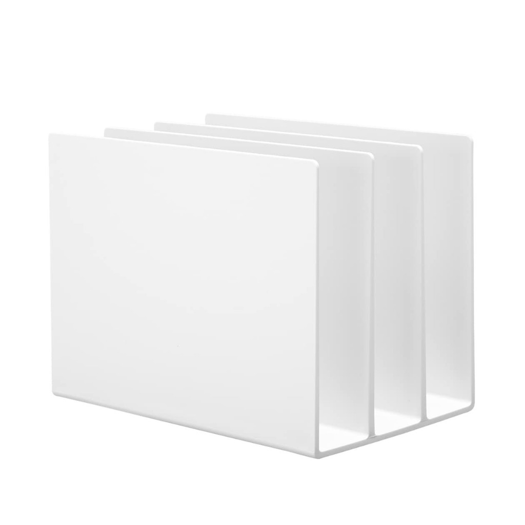 MUJI partition ที่จัดระเบียบ (สีขาวเทา, ขนาดเล็ก, 3 ช่อง) | Shopee Thailand