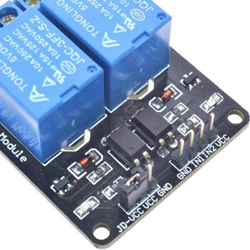 โมดูลรีเลย์ 5V 2ช่อง Relay Module 5V 2Channel | Shopee Thailand