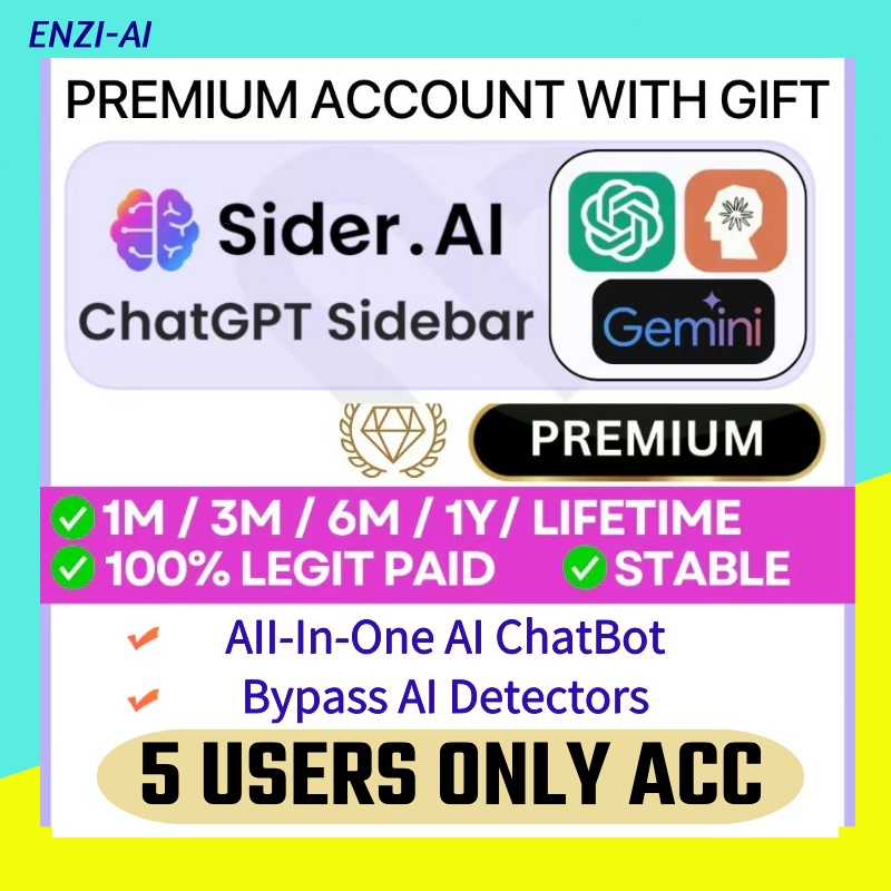 Sider AI ChatGPT 4.0 Turbo +GPT3.5 Turbo + Claude Al +ChatPDF|GPT4.0 GPT3.5 | AI Tool Work 5 ...