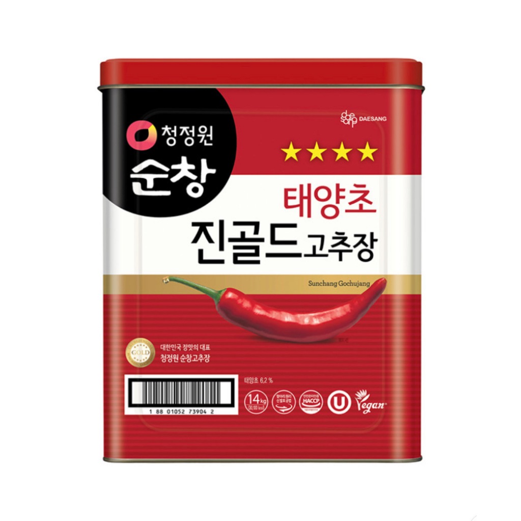 [ของแท้] 순창태양초진골드고추장 Sunchang Gochujang (โคชูจัง พริกแกงเกาหลี) 14kg ...