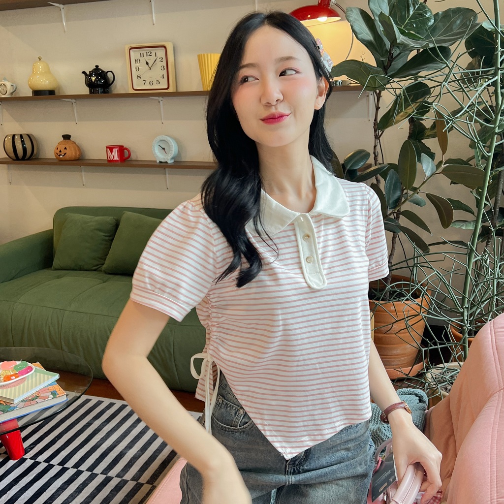 DAILYLOOK.SM --- Nerd top ความสดใสแต่ใส่ง่ายยกให้ตัวนี้เลยค่า | Shopee ...