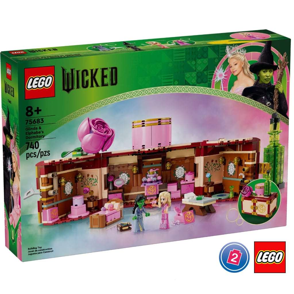 เลโก้ LEGO Wicked 75683 Glinda & Elphaba's Dormitory | Shopee Thailand
