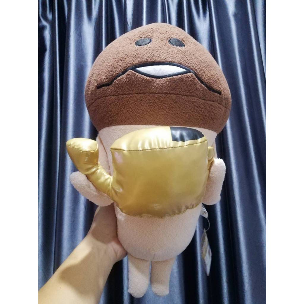 ตุ๊กตาเห็ด นาเมโกะ Nameko Cultivation Kit, Plush Toy ขนาด 19 นิ้ว ป้าย ...