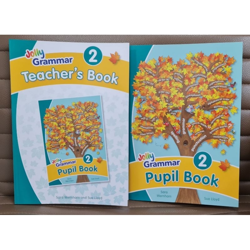 set Jolly Grammar 2 Teacher's เฉลยในเล่มนี้ and Grammar Pupil book 2 ...