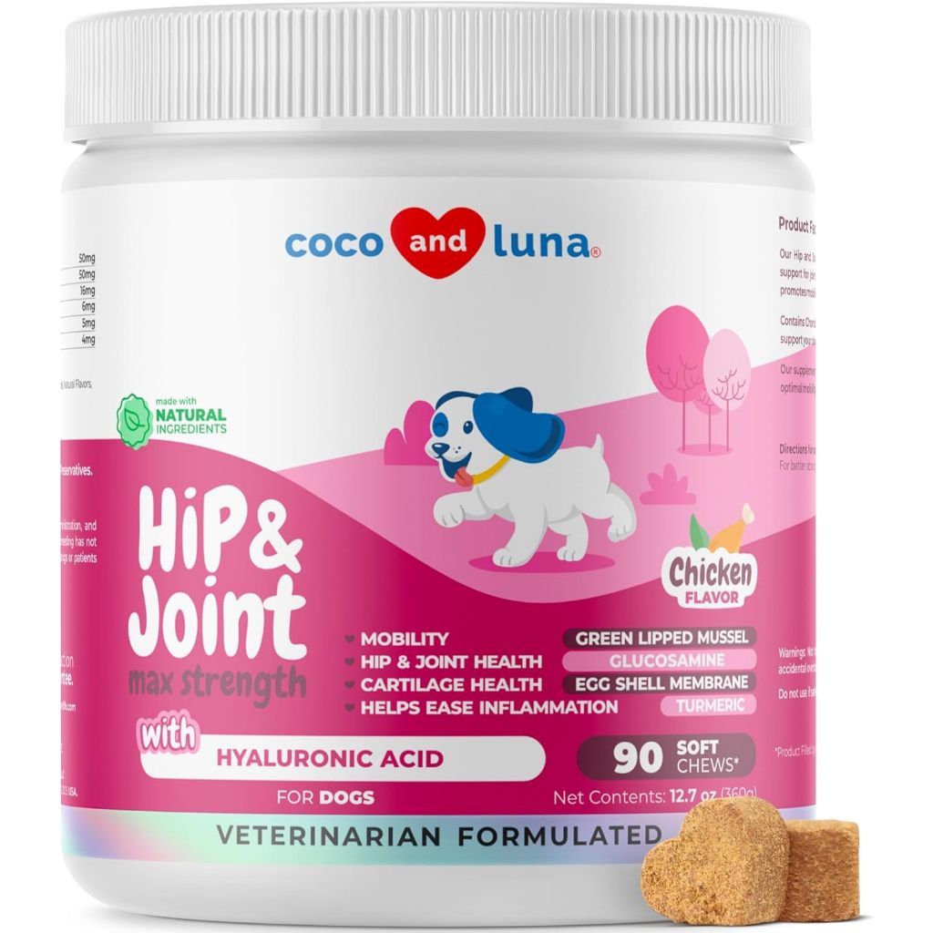 Coco Hip & Joint Max Strength บำรุงข้อสุนัขขั้นสูง เสริมข้อต่อ กระดูก ...