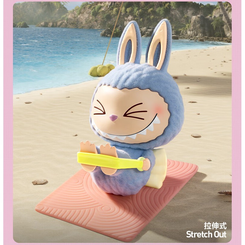 [ของแท้อย่างเป็นทางการ 100%] POP MARTป๊อปมาร์ท Slacky โยคะมอนสเตอร์ชุด ...