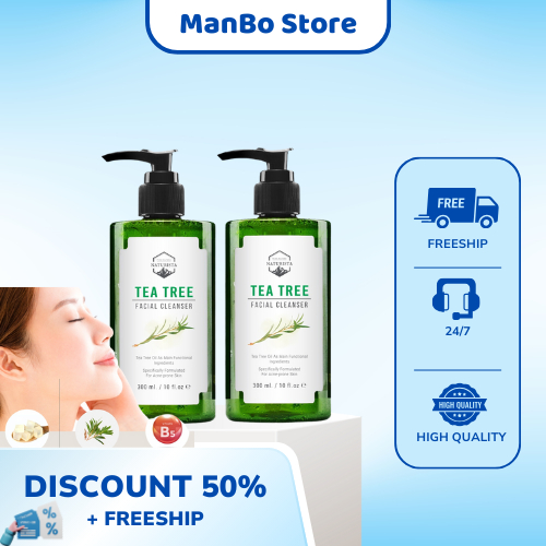 Naturista Tea Tree Facial Cleanser, Tea Tree, Naturista Tea Tree, Tea ...