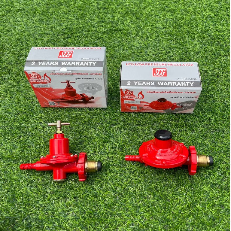 หัวปรับแก๊สแรงดันสูง R924 หัวปรับแก๊สแรงดันต่ำ R326ระบบเซฟตี้ สำหรับ ...