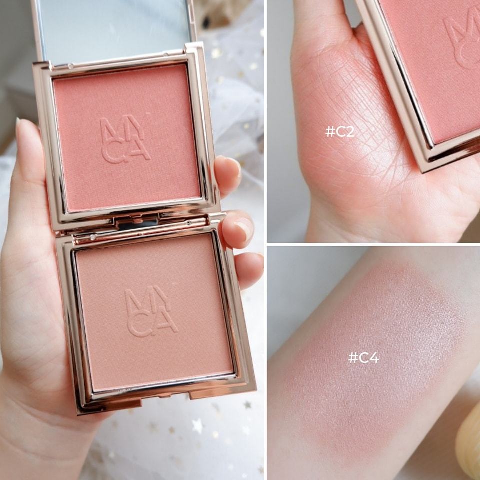 SET 2 ชิ้น MYCA CHEEKNATURE POWDER BLUSH บลัชออน เนื้อฉ่ำ สุดโกล์ว ...