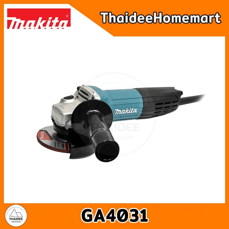 MAKITA เครื่องเจียรไฟฟ้า 4 นิ้ว สวิตซ์ท้าย GA4031 (720W) รับประกัน 2 ปี ...