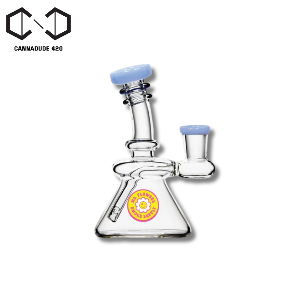 Ms. Flowers® Mini Bong Dab Rig Recycler บ้องแก้ว แด๊บริก แจกันแก้ว [Ms ...