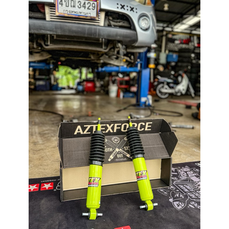 โช๊คคู่หน้า Aztex force สำหรับรถไททันเตี้ย 1คู่ | Shopee Thailand