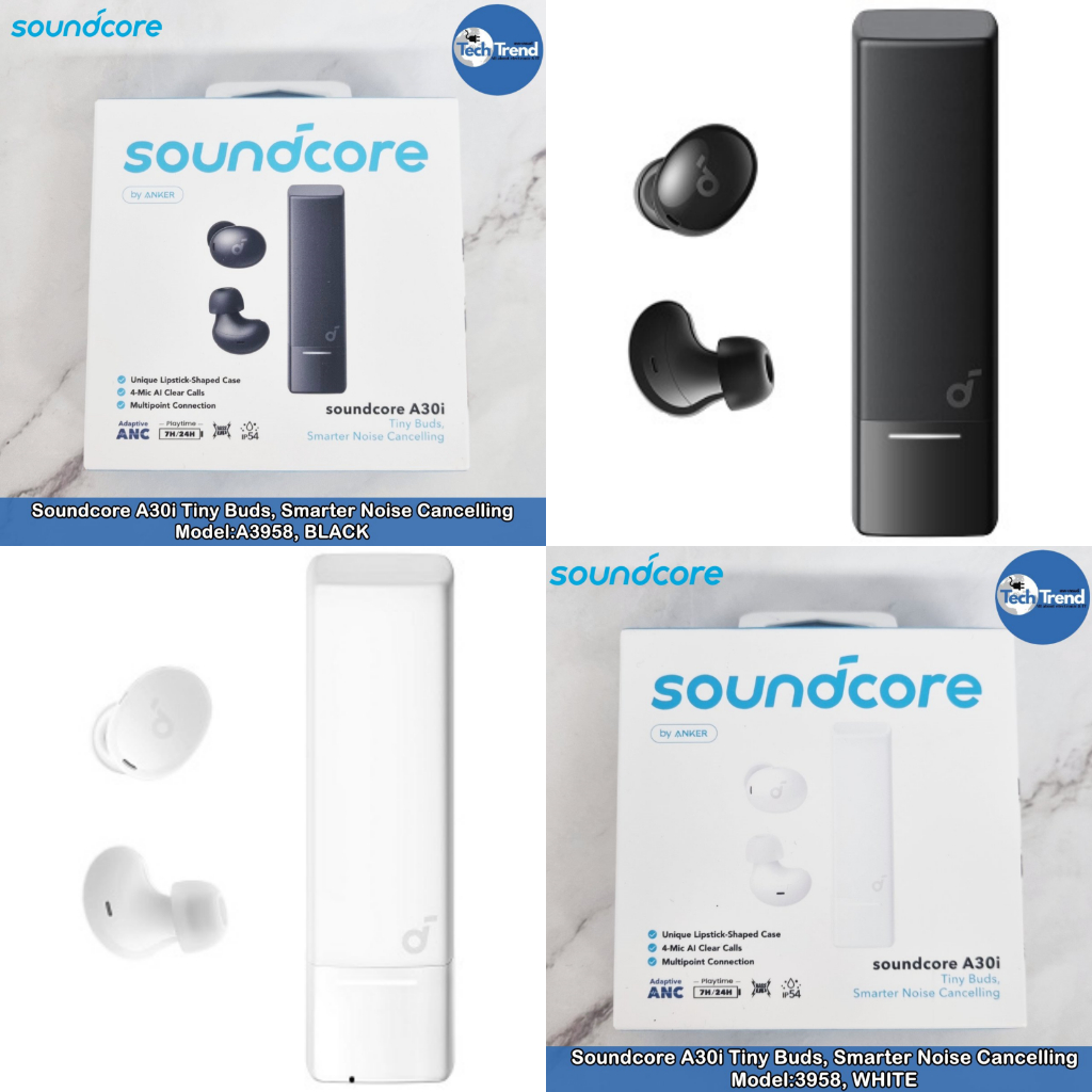 (Soundcore) Soundcore A30i Tiny Buds Smarter Noise Cancelling Model ...