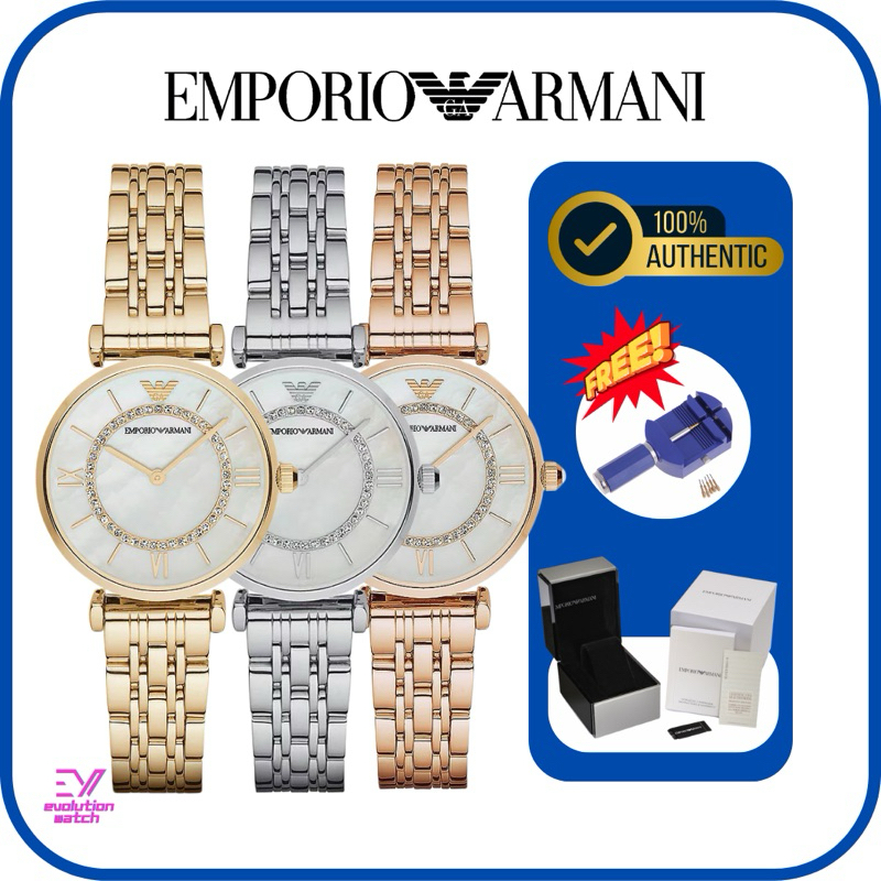 นาฬิกาข้อมือผู้หญิง EMPORIO ARMANI รุ่น AR1907 AR1908 AR1909 Gianni T ...