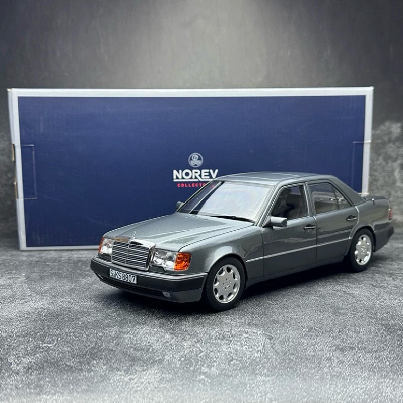โมเดลรถเหล็ก Mercedes-Benz 500E E-Class 1990 W124 สเกล 1:18 Norev ...